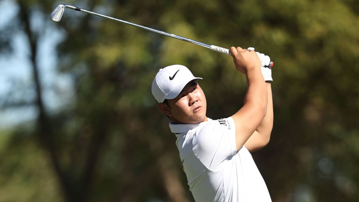 김주형, 슈라이너스 오픈 3R 공동 선두…2연패 도전 | 연합뉴스
