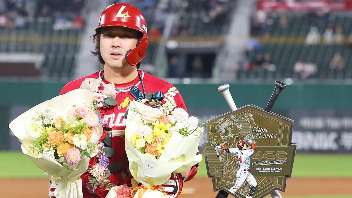 최정, 이승엽 넘어 468호…KBO 통산 최다 홈런 | 연합뉴스