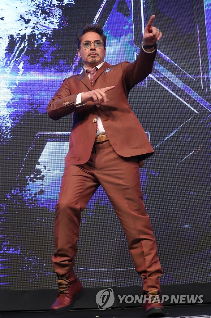 Hollywood star Robert Downey, Jr. | Yonhap News Agency