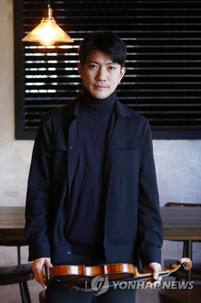 S. Korean violinist Kim Young-uck | Yonhap News Agency