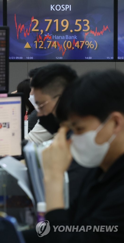 KOSPI rises | Yonhap News Agency
