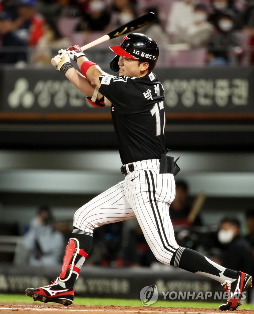멀티 히트 박해민 | 연합뉴스