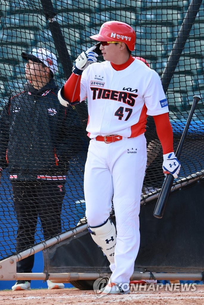 WBC 대표팀 선발된 KIA 나성범 | 연합뉴스