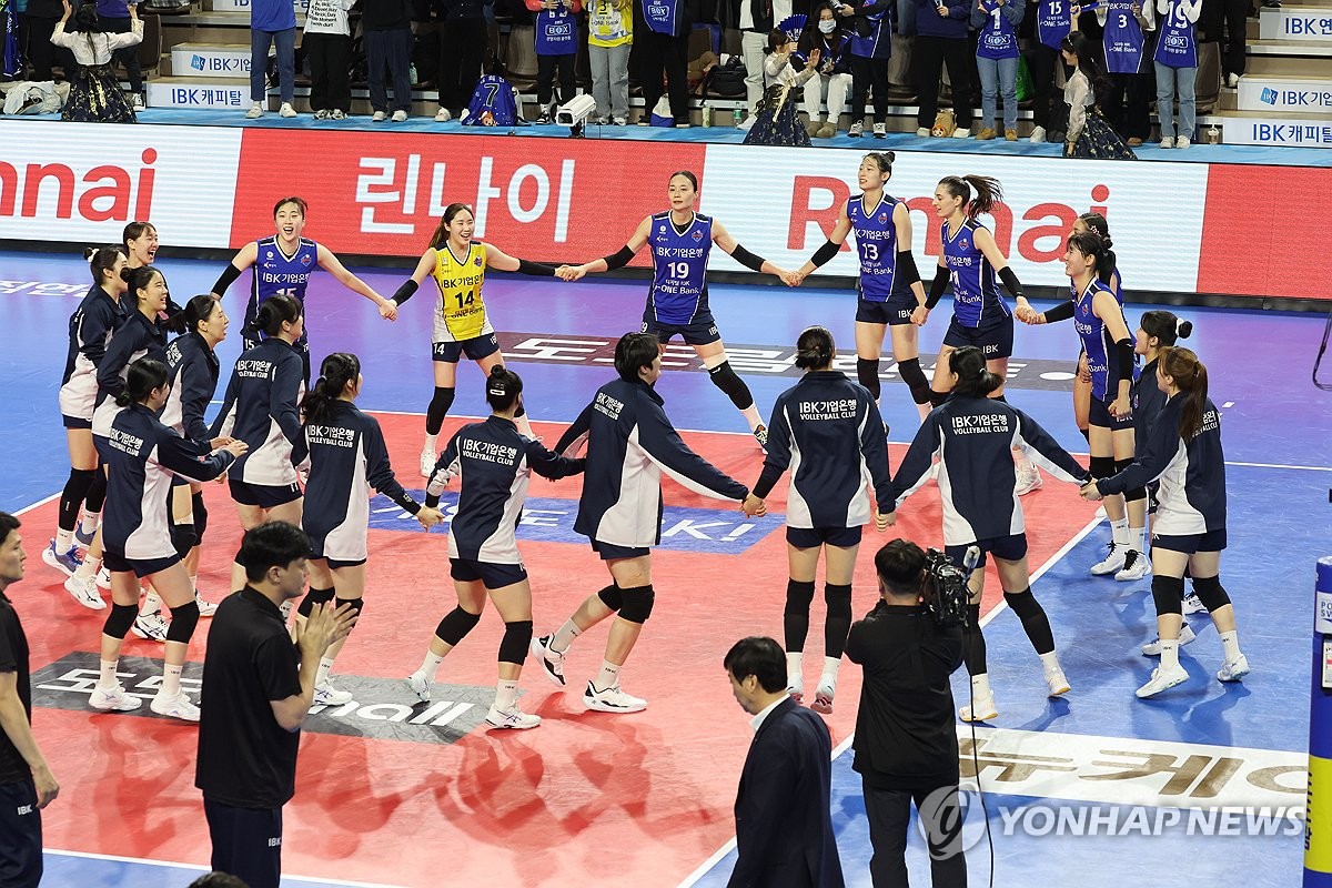 IBK기업은행 3-0으로 승리 | 연합뉴스