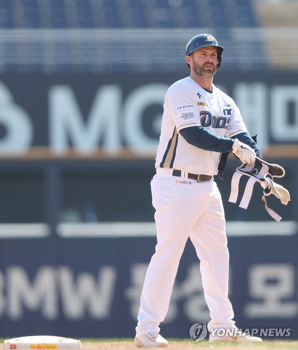 NC 데이비슨 KBO 적응 안타 | 연합뉴스