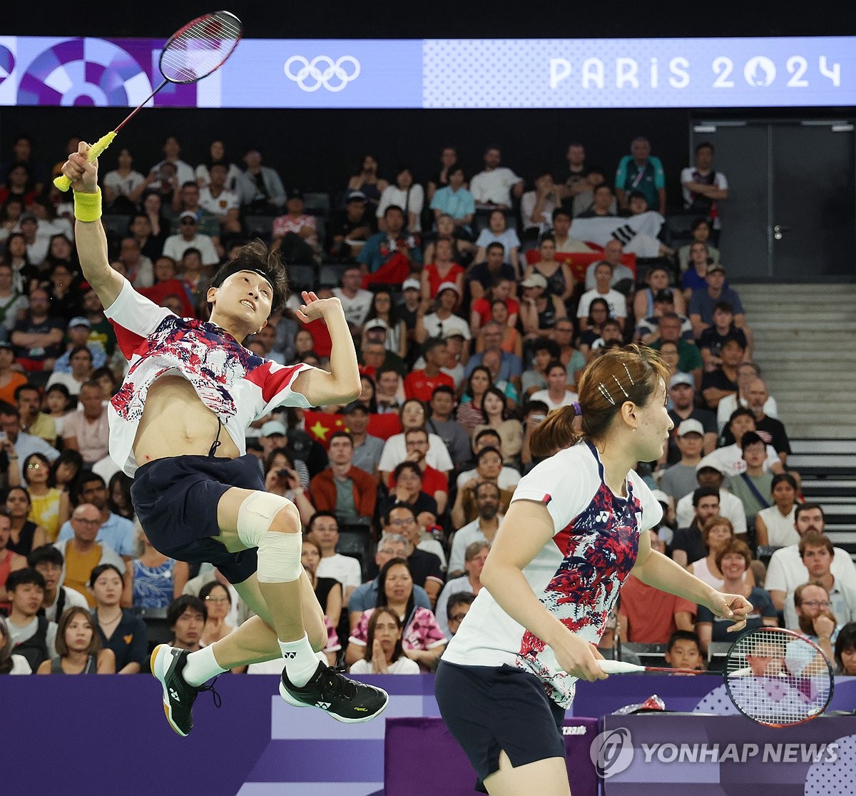(Olympics) Underdog duo emerges victorious in badminton battle vs. compatriots: 'It's a miracle ...