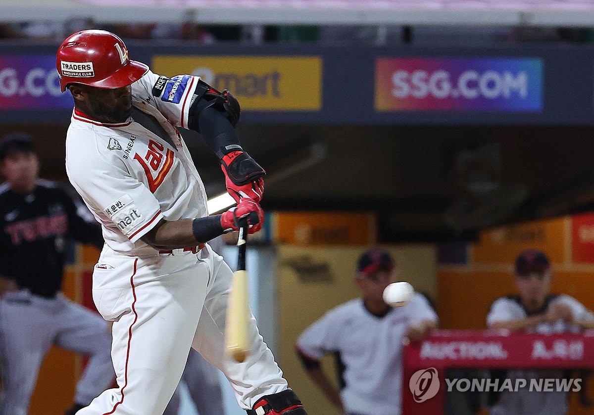 3점 홈런 SSG 에레디아 | 연합뉴스